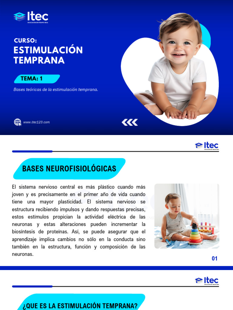 TEMA 1 - Bases Teóricas de La Estimulación Temprana. | PDF