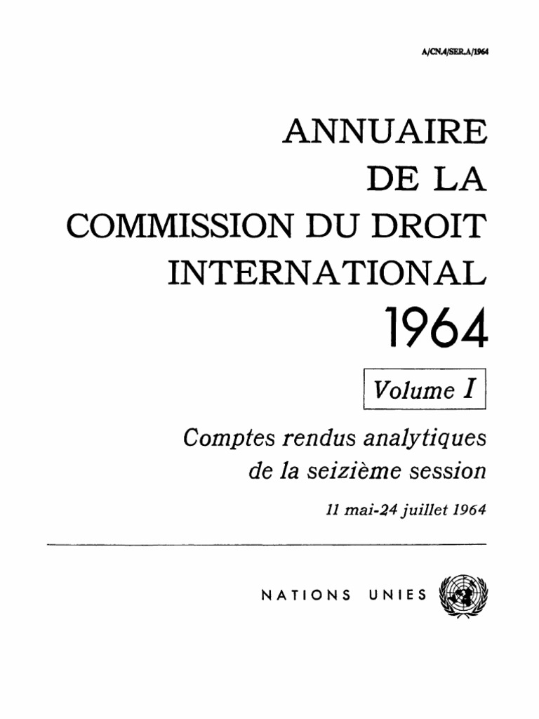 Ilc 1964 v1 | PDF