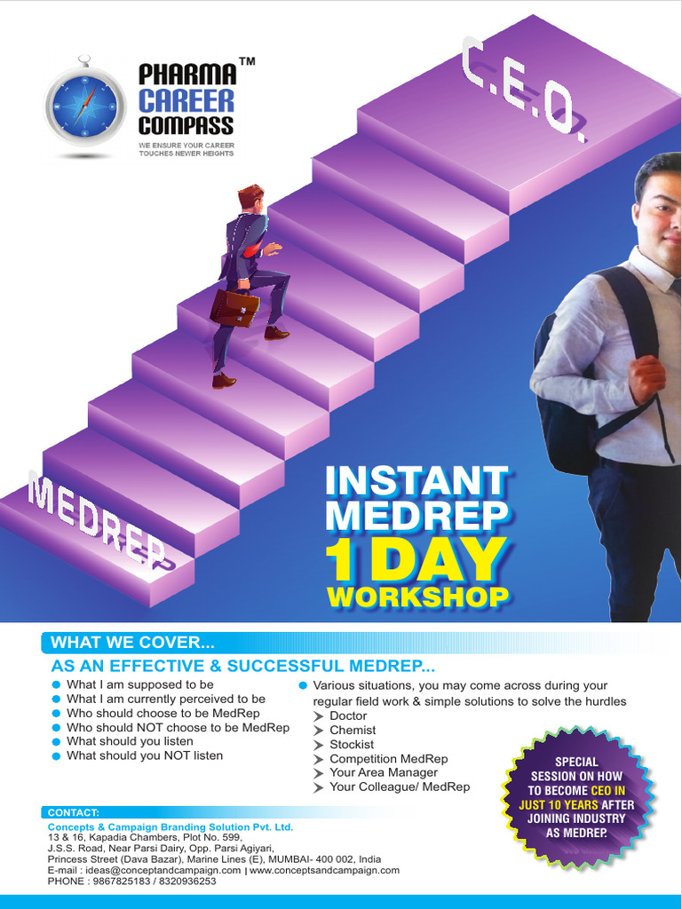 Instant Medrep 1 Day Workshop | PDF
