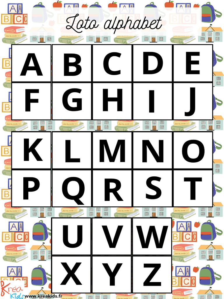 Loto Alphabet 1 | PDF