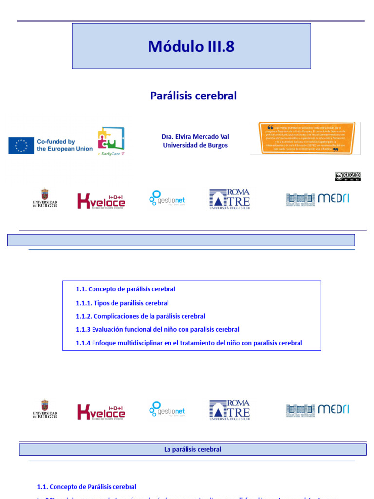 Presentacion Modulo III 8 Paralisis R | PDF