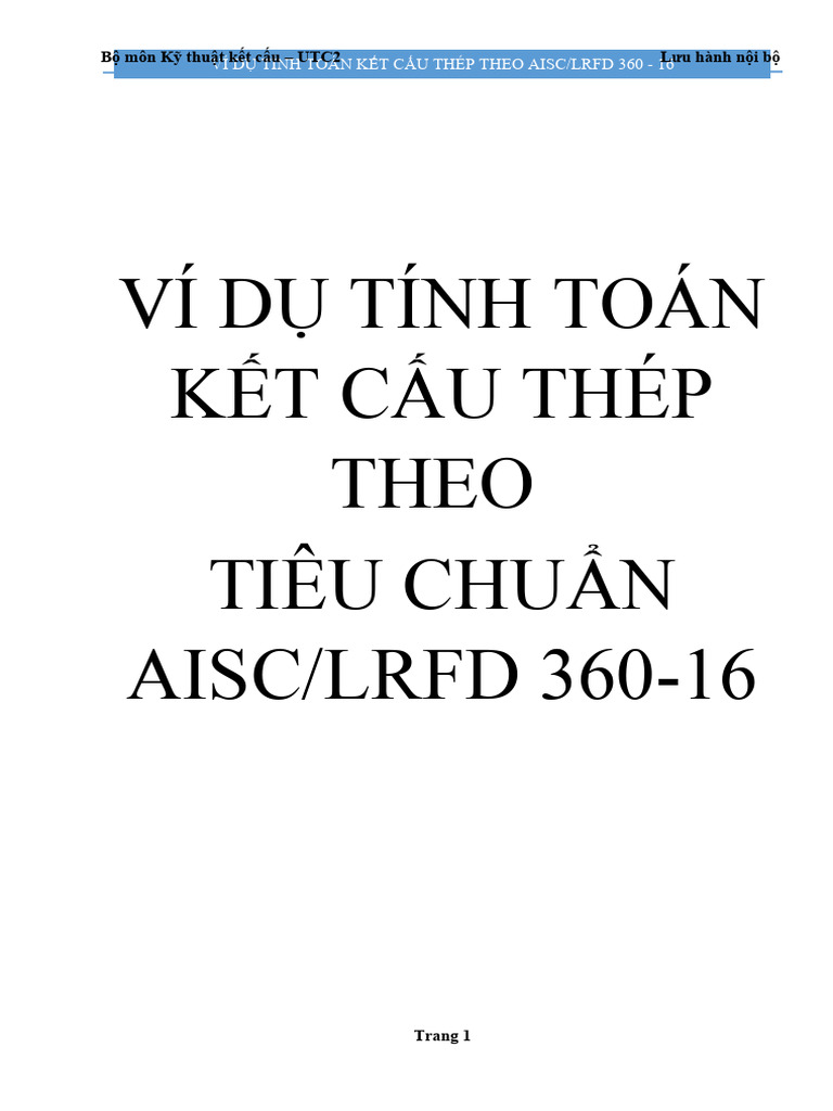 VDtinhtoan KCT | PDF