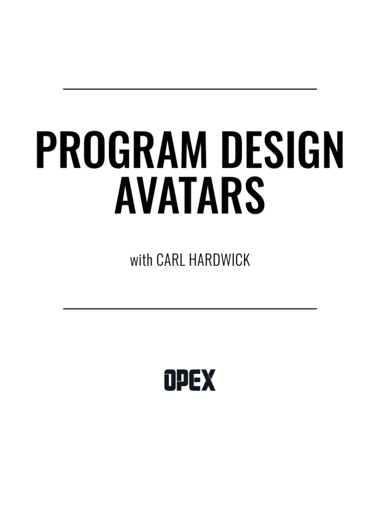 Program Design Avatars | PDF