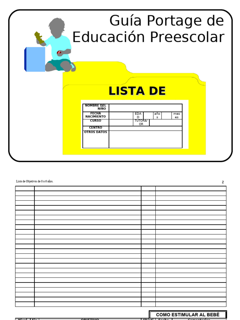 Guia Portage 13 | PDF