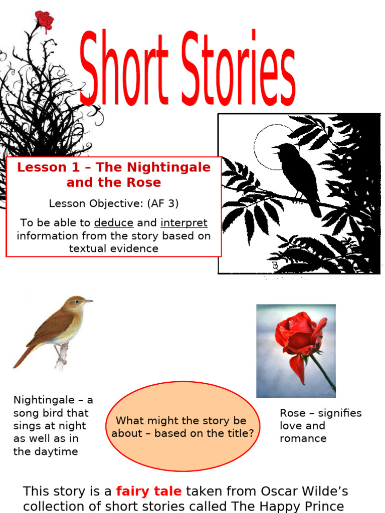 Nightingale and The Rose Lesson 1 AF3 | PDF