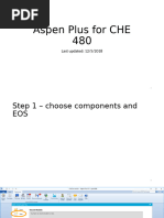 Distillation Column Design in Aspen Plus | PDF | Distillation ...