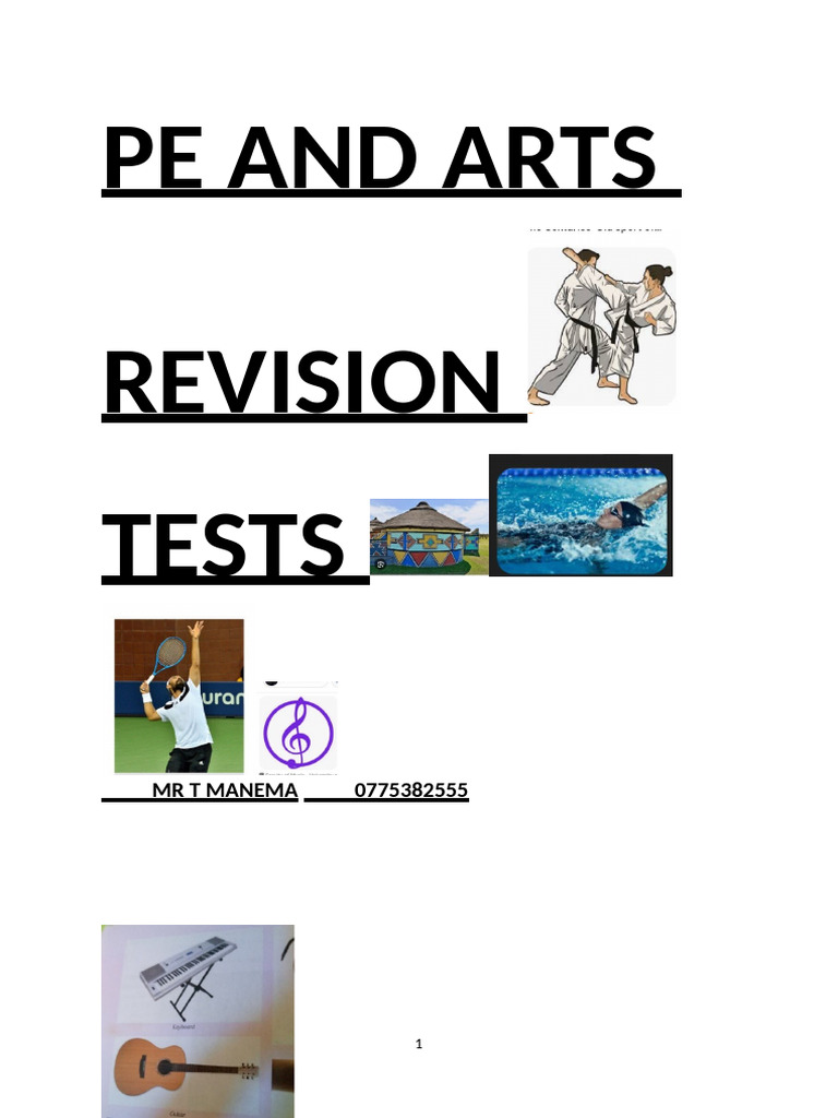 Pe and Arts Revisions 5-7 | PDF