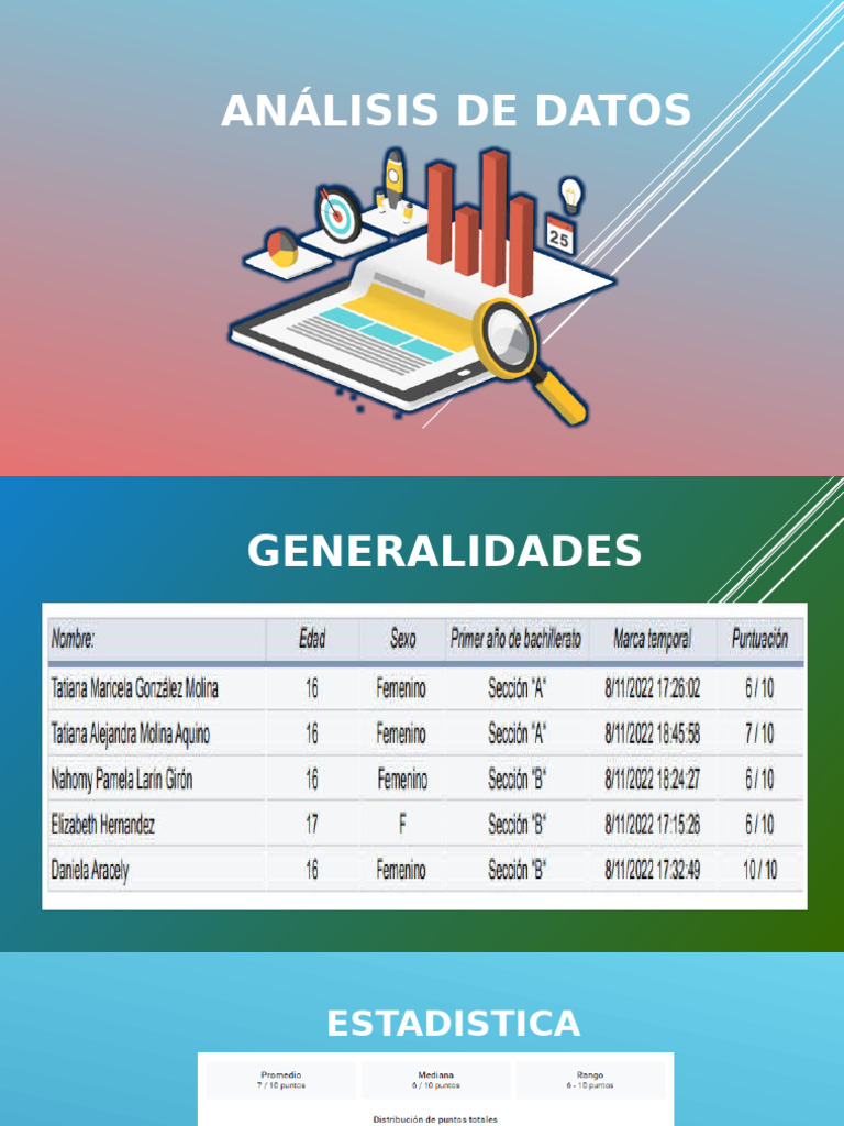 Análisis de Datos | PDF