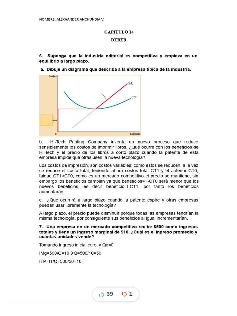 Deber Capitulo 14 Resumen Compress | PDF