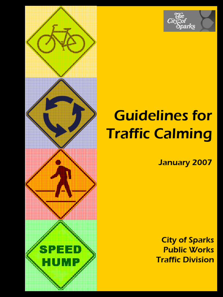 Traffic Calming Guidelines | PDF
