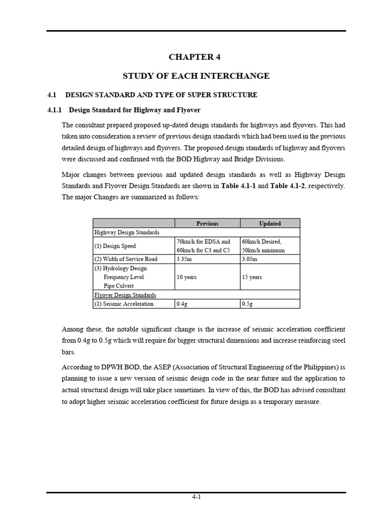 Study of Each Interchange | PDF