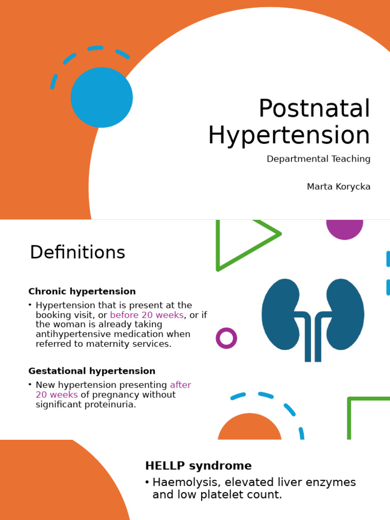 Postnatal Hypertension | PDF