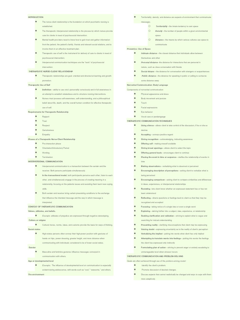 THERACOM! | PDF | Interpersonal Communication | Nonverbal Communication