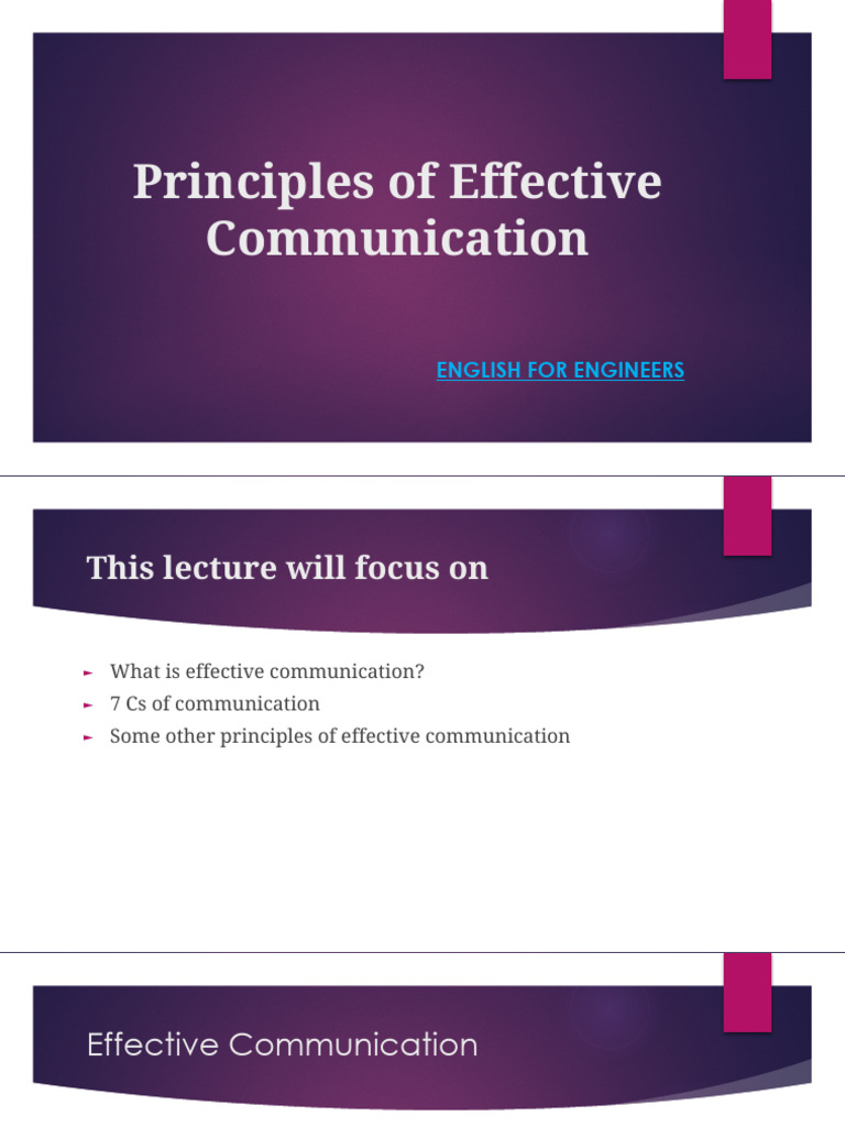7 Cs Communication | PDF