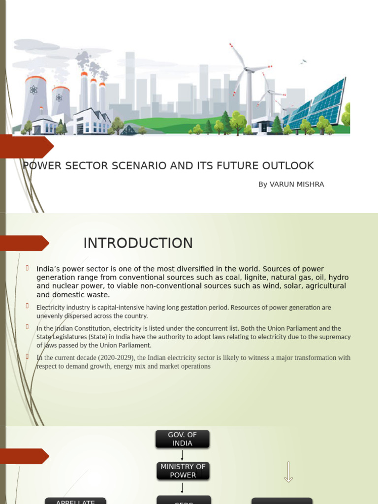 Power Sector Scenario and Its Future Outlook | PDF