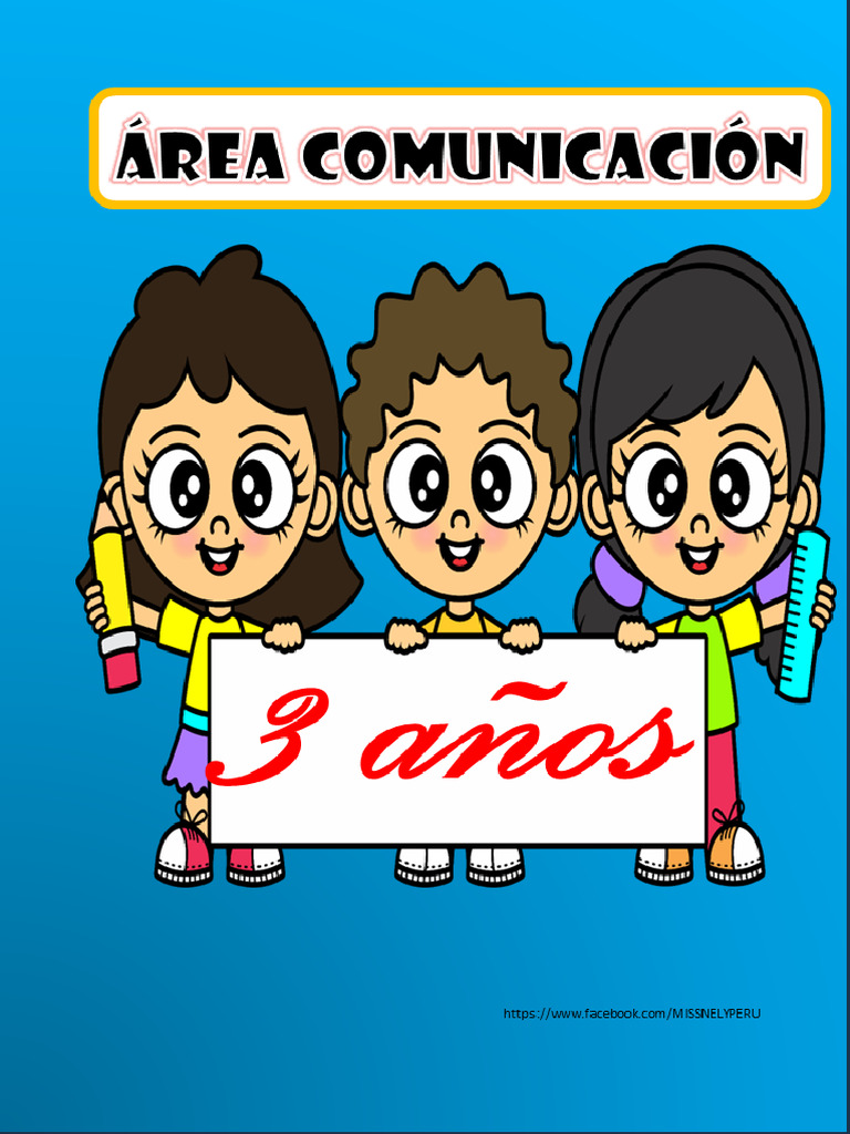 Area Comunicación Nivel Inicial 3 Años, Miss NELY | PDF