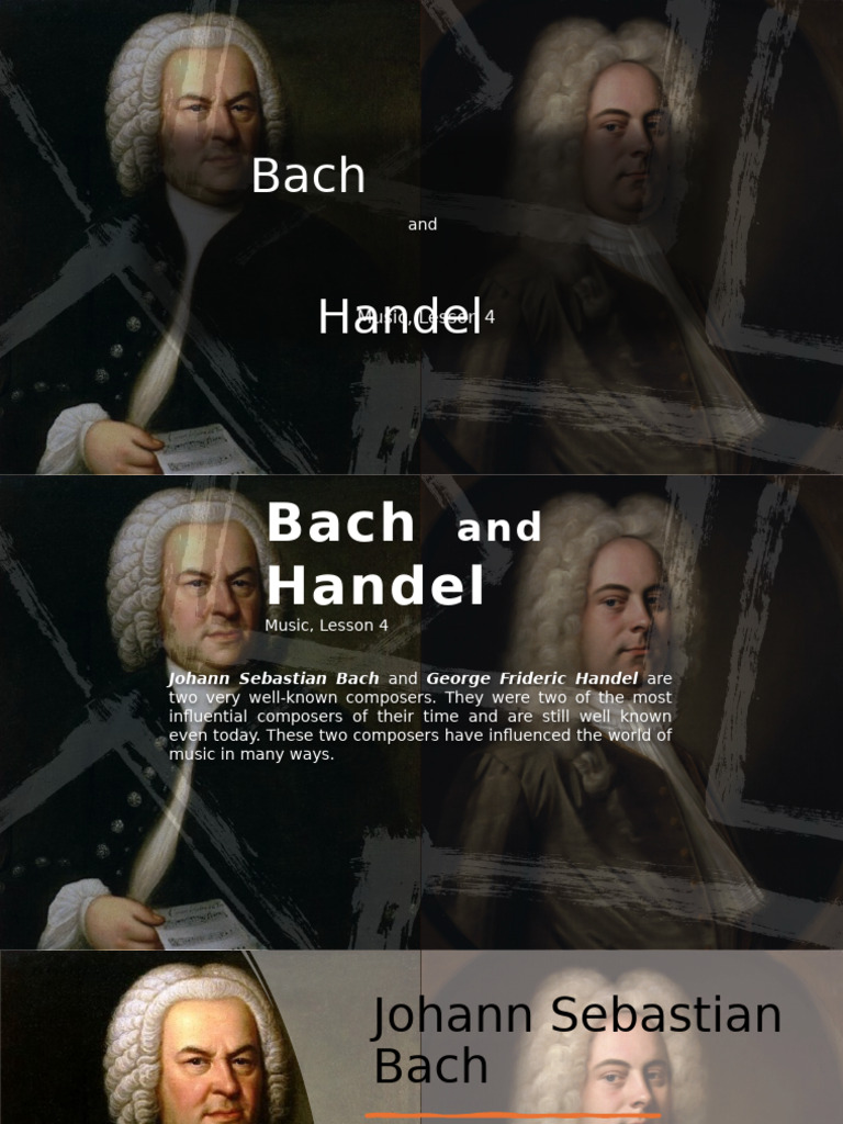 Bach and Handel | PDF
