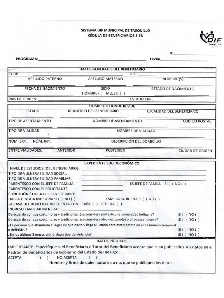 Formato Dif Cosina 001 | PDF