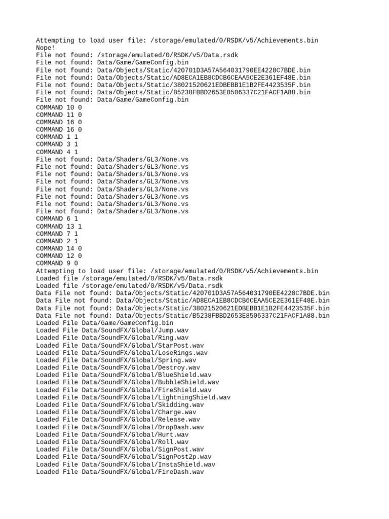 Log | PDF | Computer File Formats | Computer File