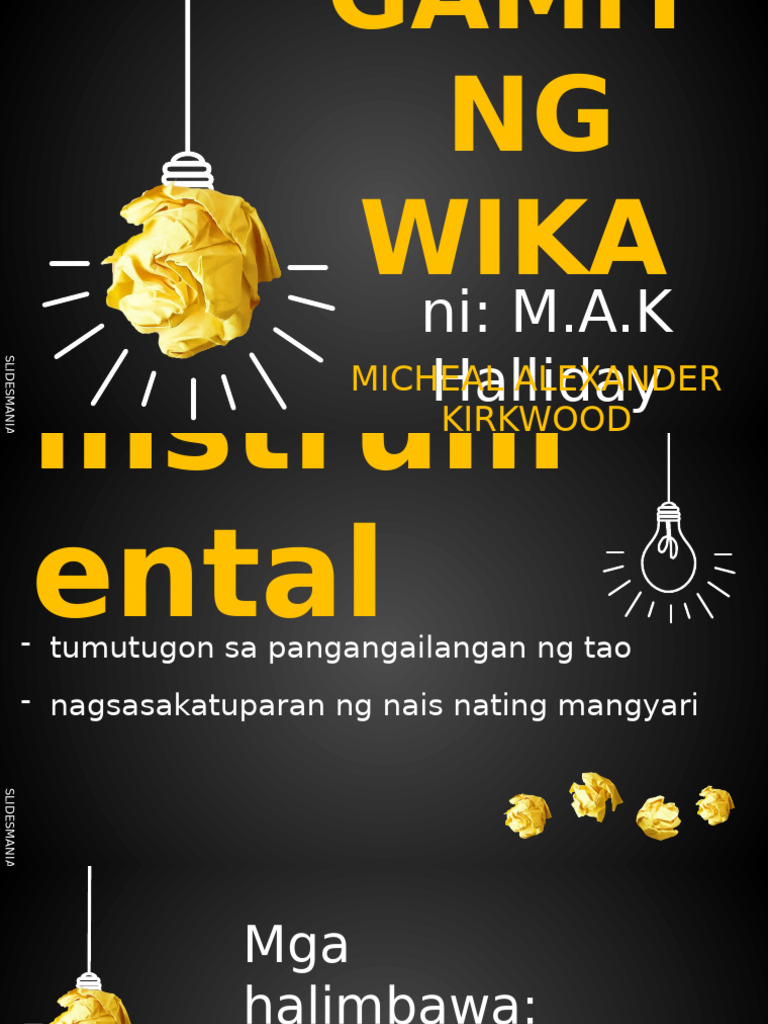 Mga Gamit NG Wika Ikaapat | PDF
