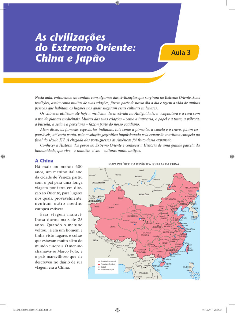 03 - As Civilizações Do Extremo Oriente, China e Japão | PDF