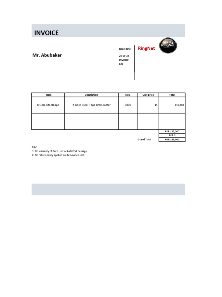 825 Inv | PDF | Computers | Technology & Engineering