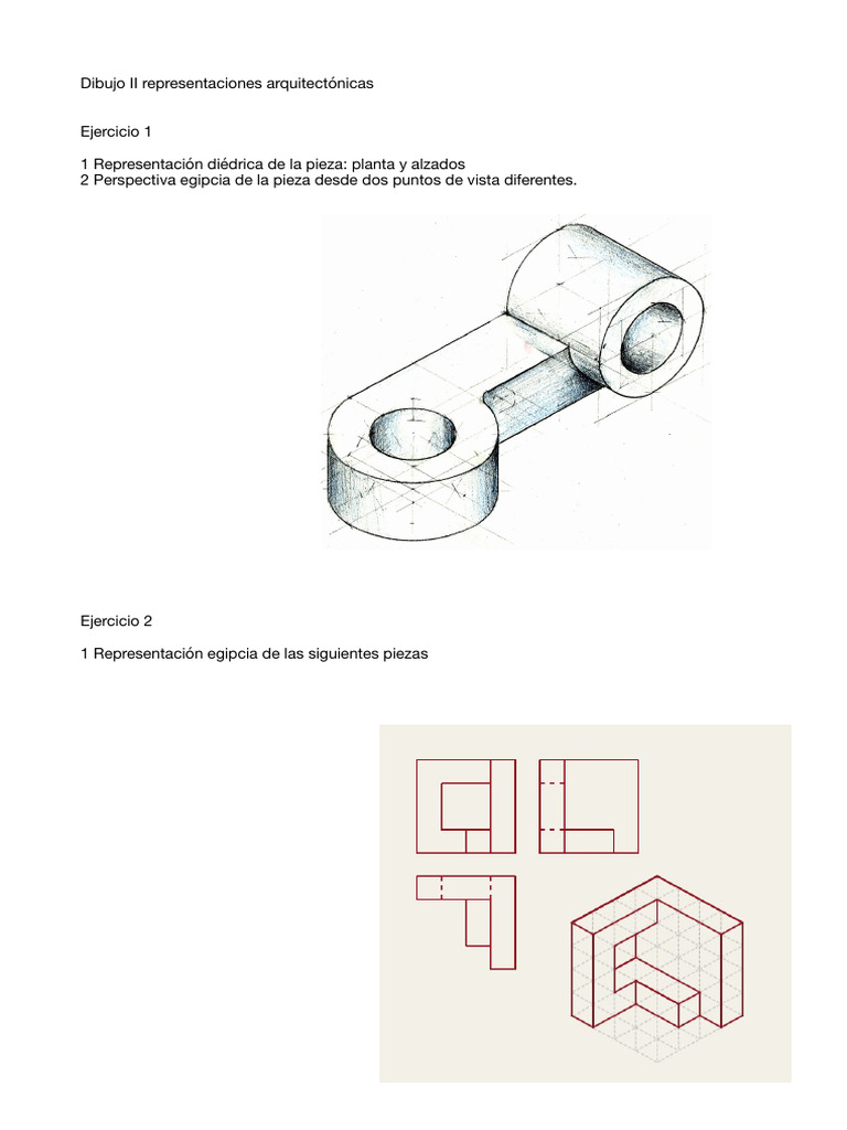 Dibujo II Piezas | PDF