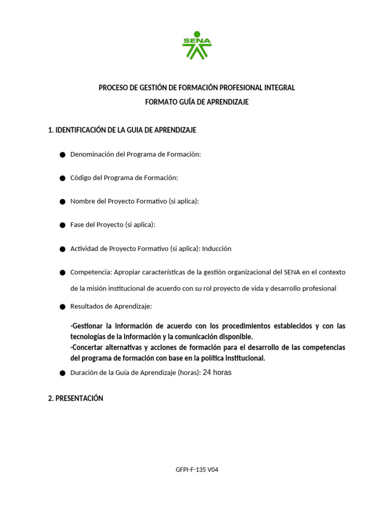 GFPI-F-135 Guía 2 Inducción - PROMOVER V04-2024 | PDF