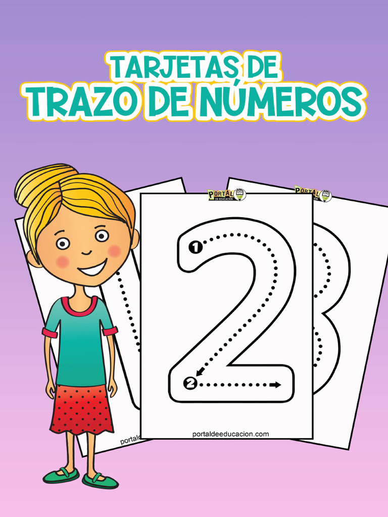 Tarjetas de Trazo de Numeros - 20230615113924 - Strong - Compression | PDF