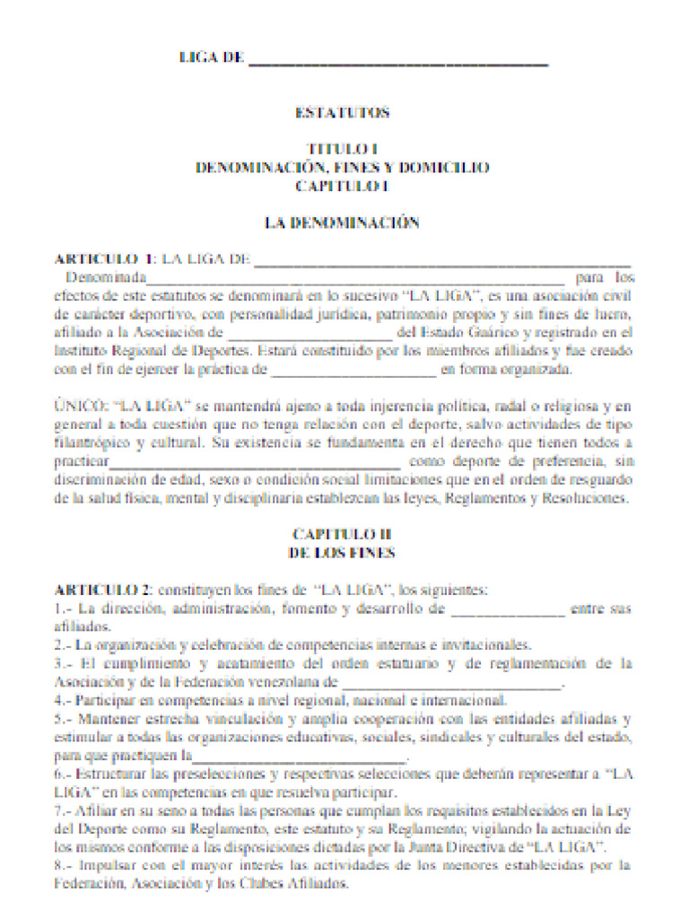 Documento Deportivo | PDF