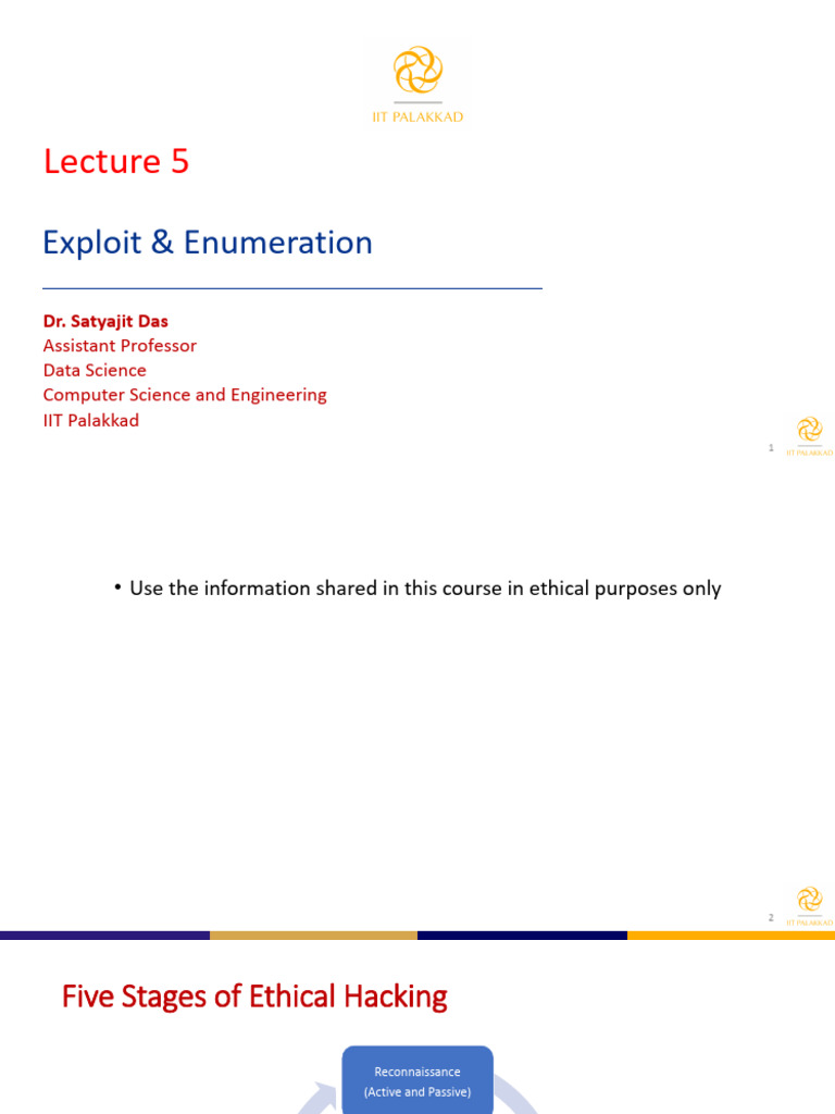 Expoit & Enumeration Note QNS | PDF