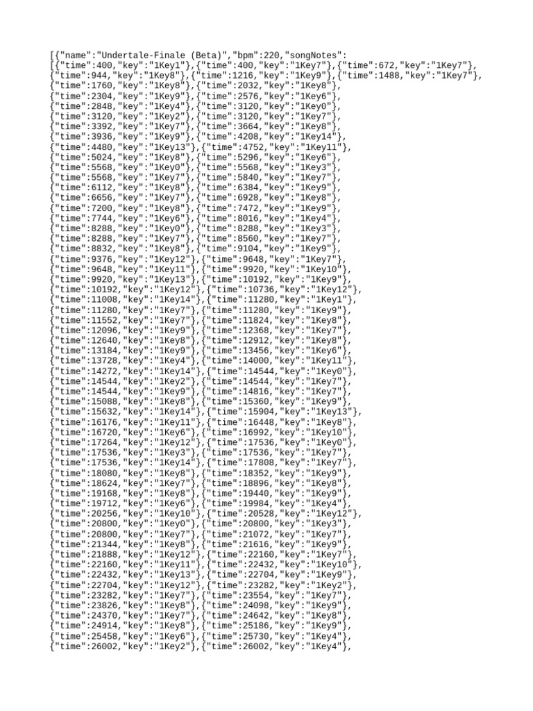 Undertale Finale Beta | PDF