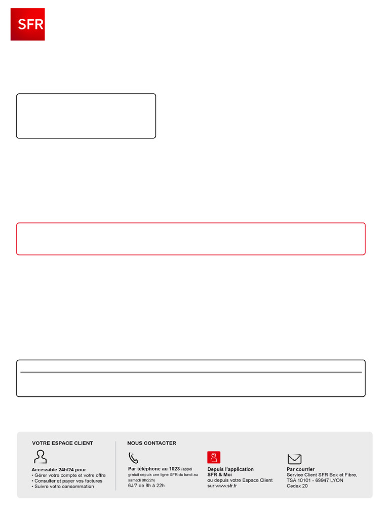 Sfr-Facture Modified | PDF