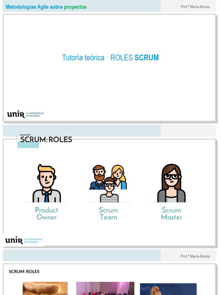 Roles Scrum | PDF