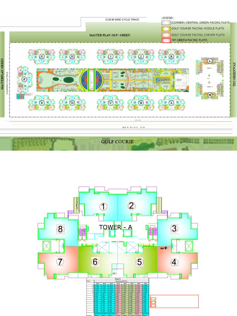 Dwarka Sector 19 Flat Layout Plan | PDF