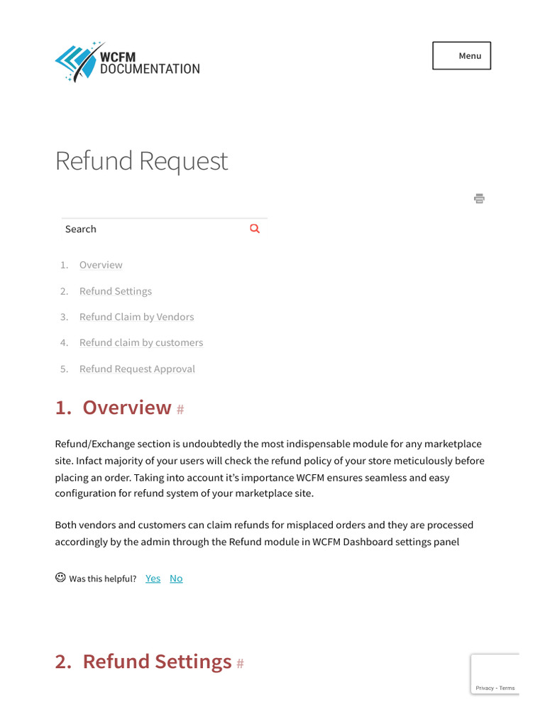 Refund Request - WCFM Documentation | PDF | Software | Computing