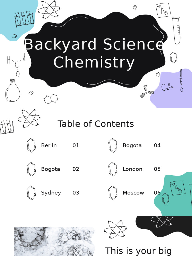 Backyard Science Chemistry | PDF