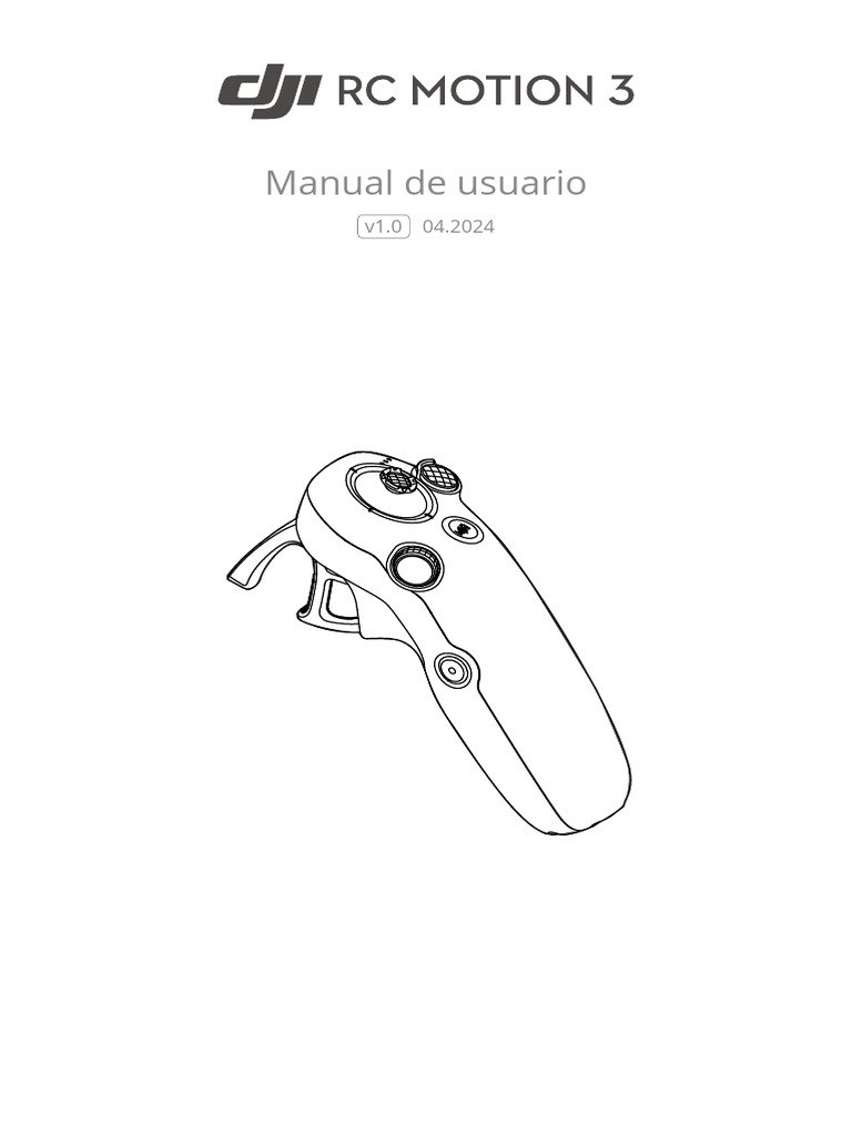 DJI RC Motion 3 User Manual v1.0 Es | PDF | Surveillance | Computer ...