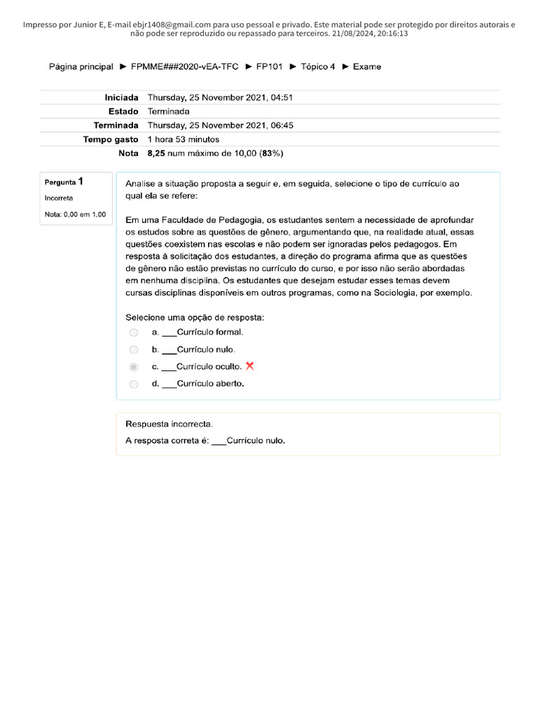 Não Pode Ser Reproduzido Ou Repassado para Terceiros. 21/08/2024, 20:16 ...