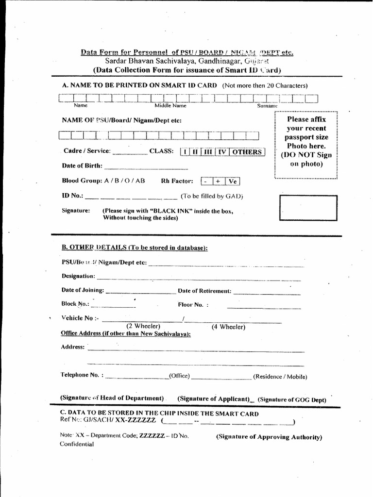 I-Card Form-2 | PDF