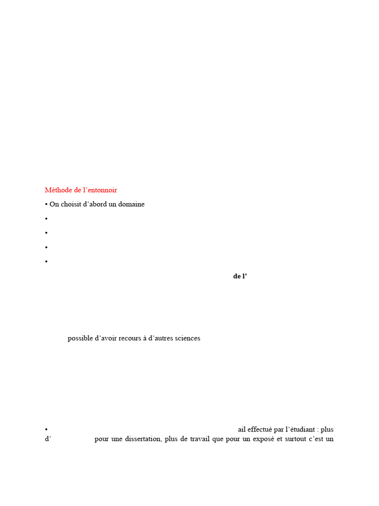 Méthodologie de La Recherche Et de La Rédaction Du Mémoire-1 | PDF