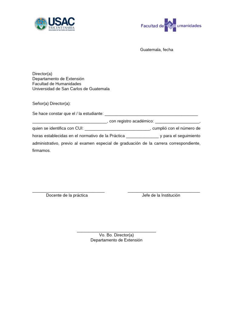 Carta de Aval Pem - 2024 | PDF