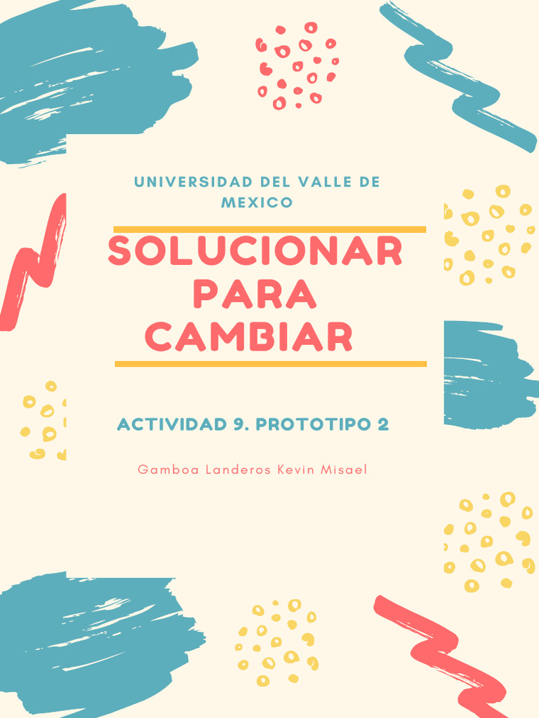 Actividad 9. Prototipo 2 | PDF