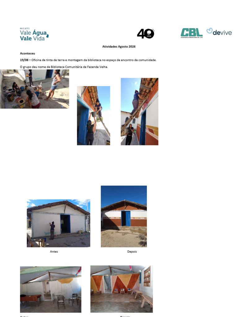 Cronograma CBL 19 A 23 Agosto | PDF