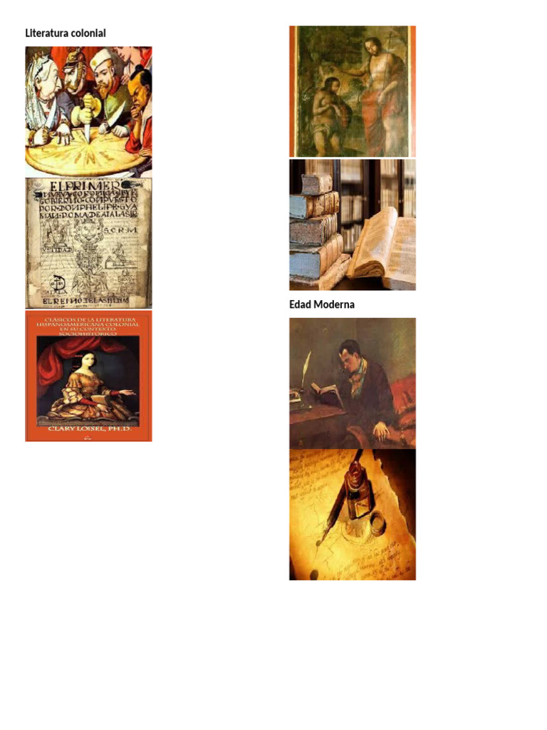 Literatura Colonial | PDF