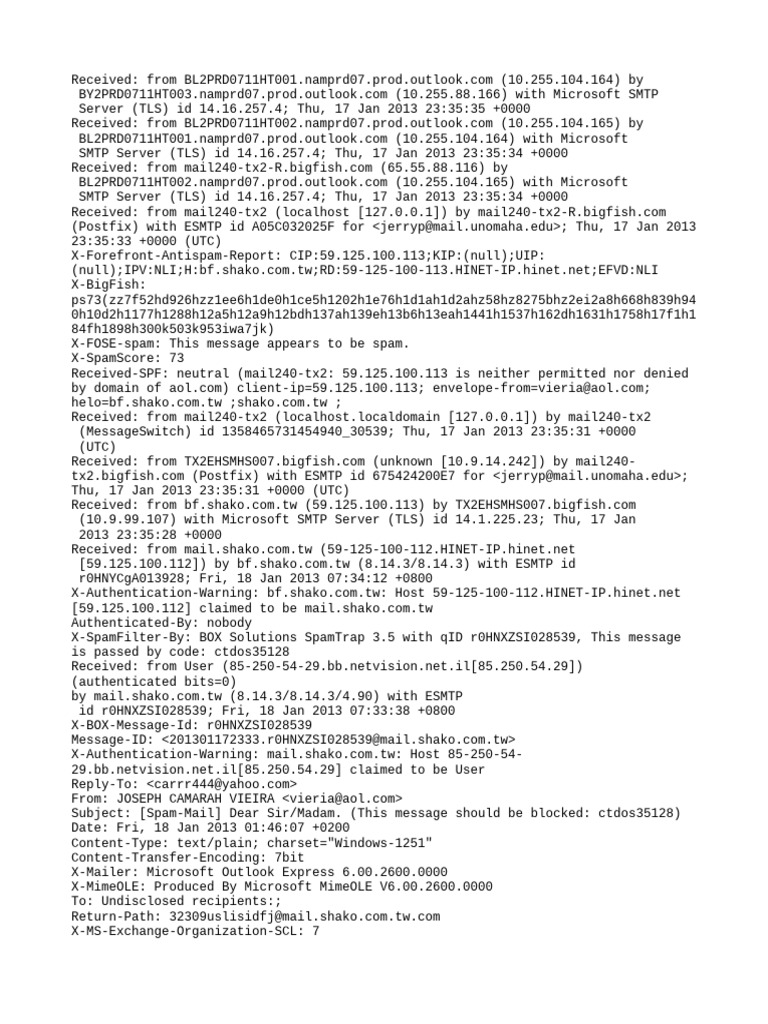 Phish 6 | PDF | Network Protocols | Telecommunications