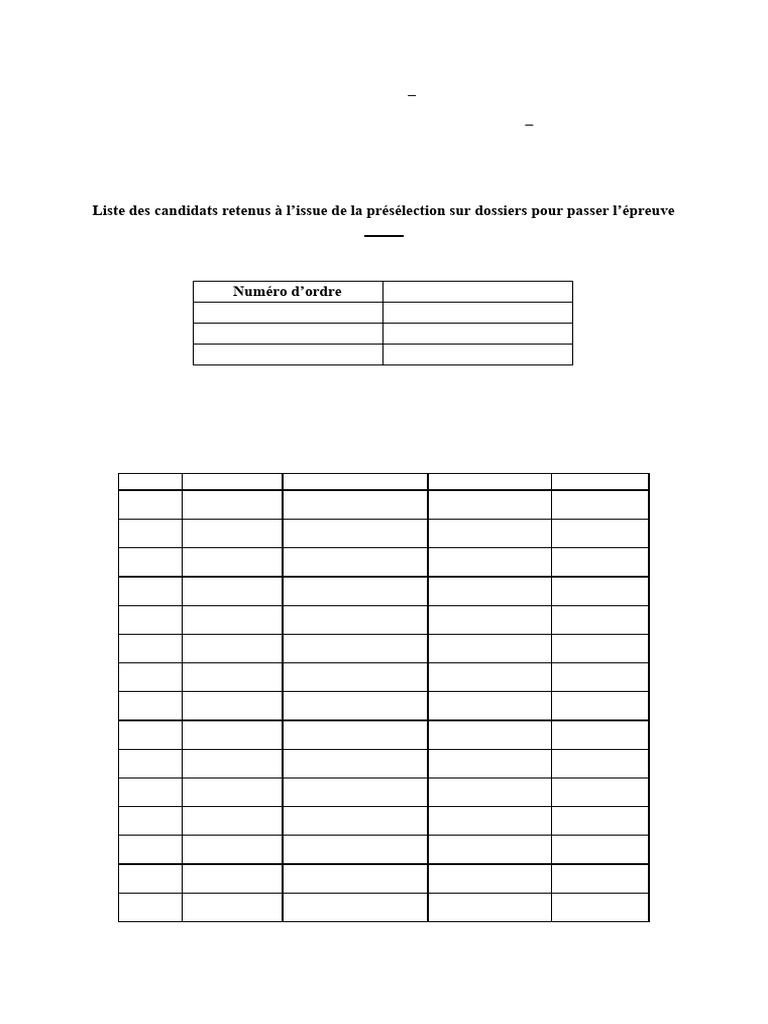 EDSA Preselection | PDF