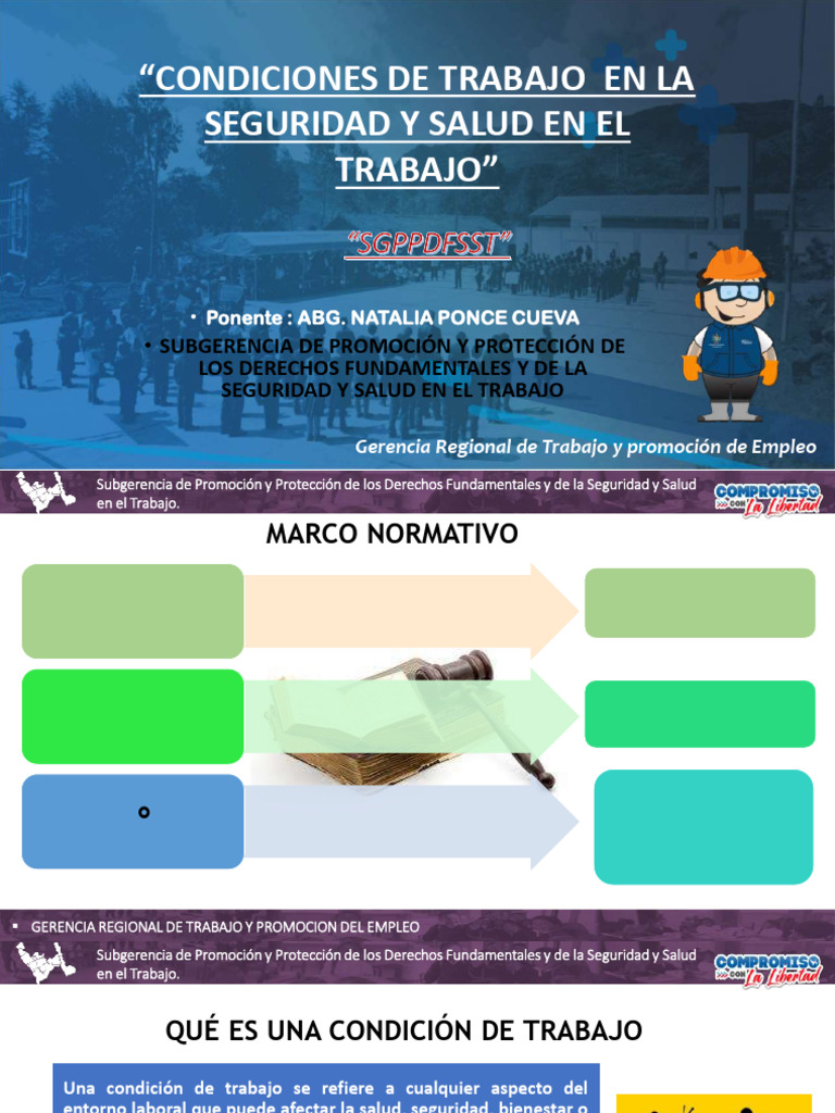 Condiciones de Trabajo | PDF