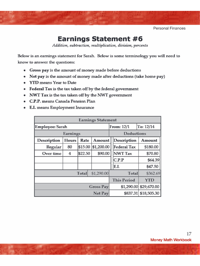 Earnings | PDF