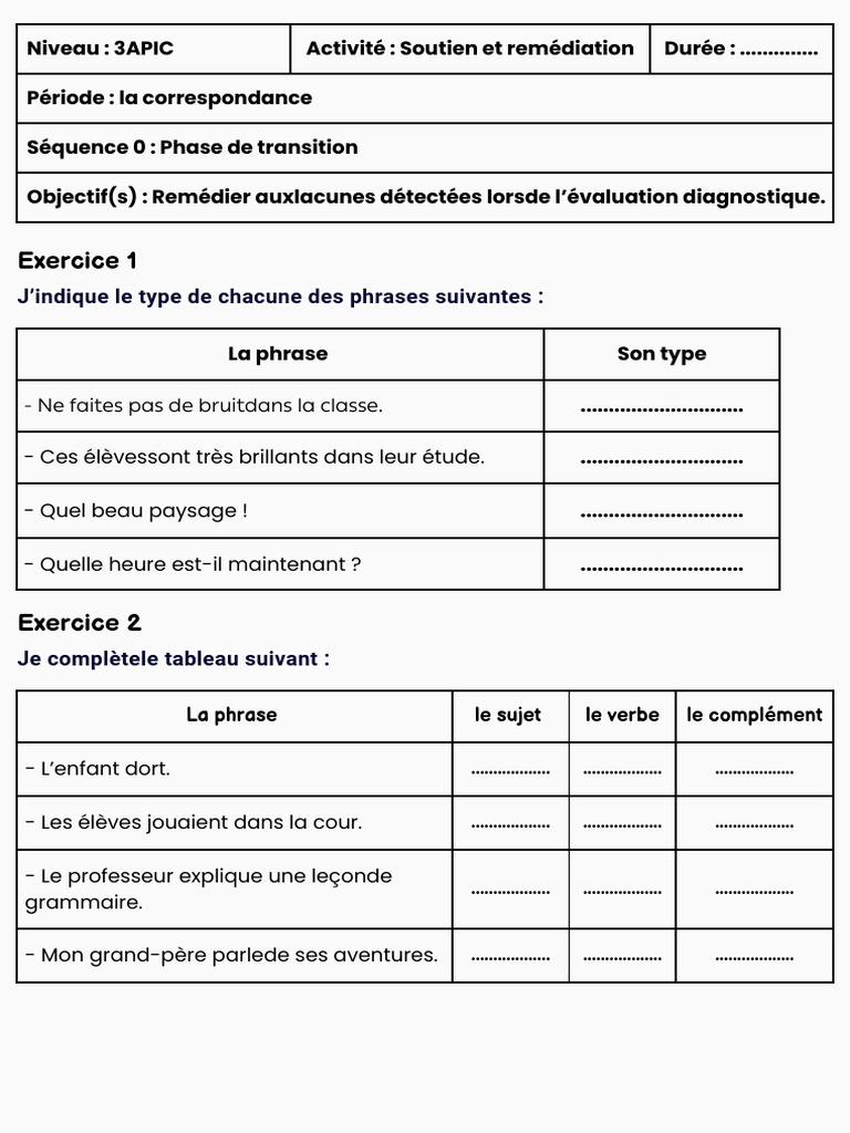 Fiche Soutien 3 Apic | PDF